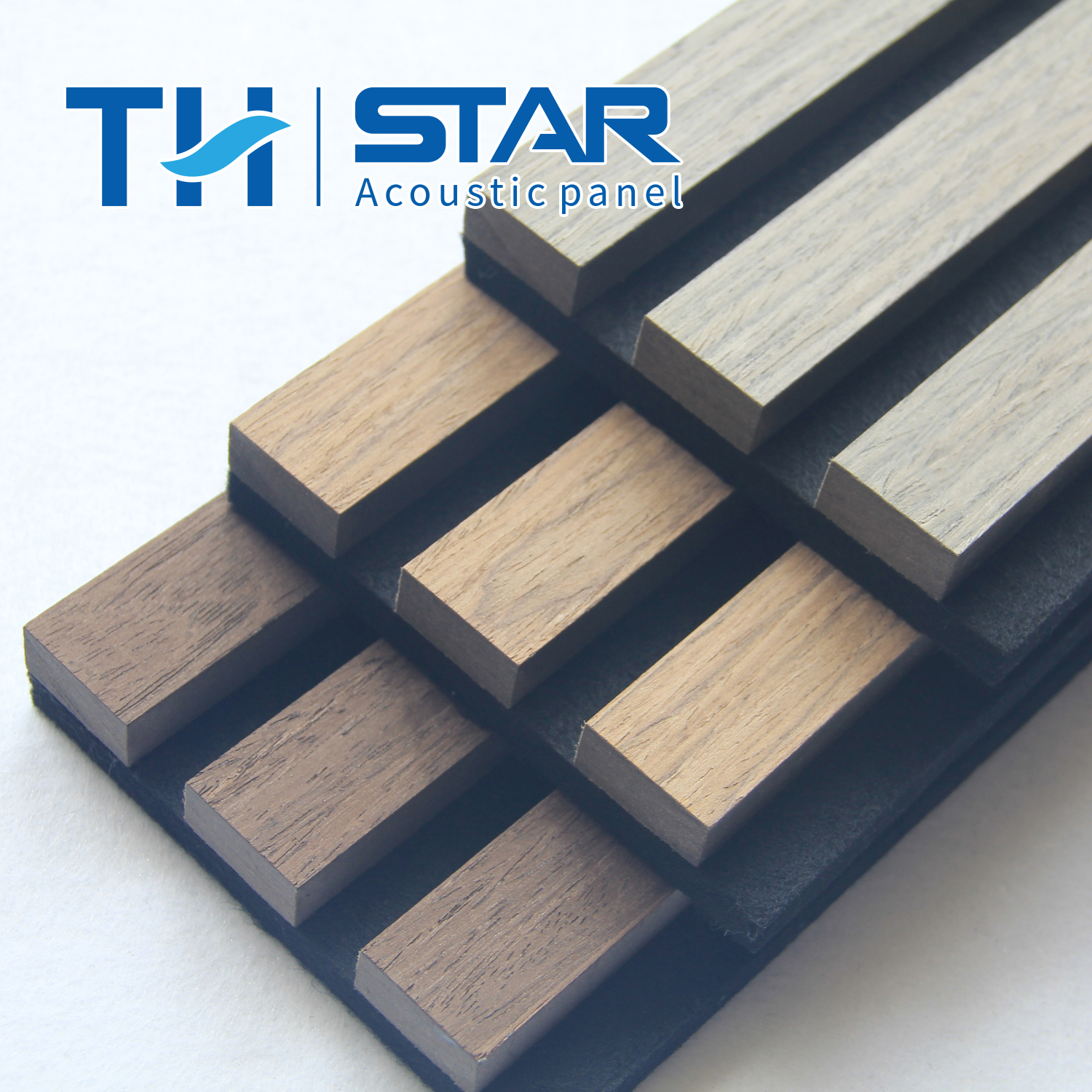 Polyester Fiber Wall Veneer Oak Pdf MDF GrooveChina - Th-Star