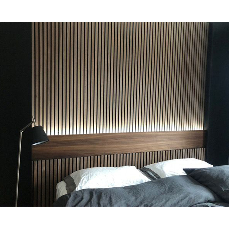 Home Wall Wood Veneer Panel Oak SlatChina - Th-Star