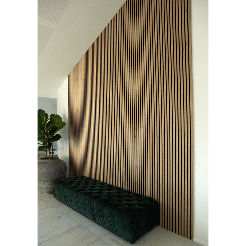 Polyester Wood Slats Wall Being Installed on CeilingsChina - Th-Star